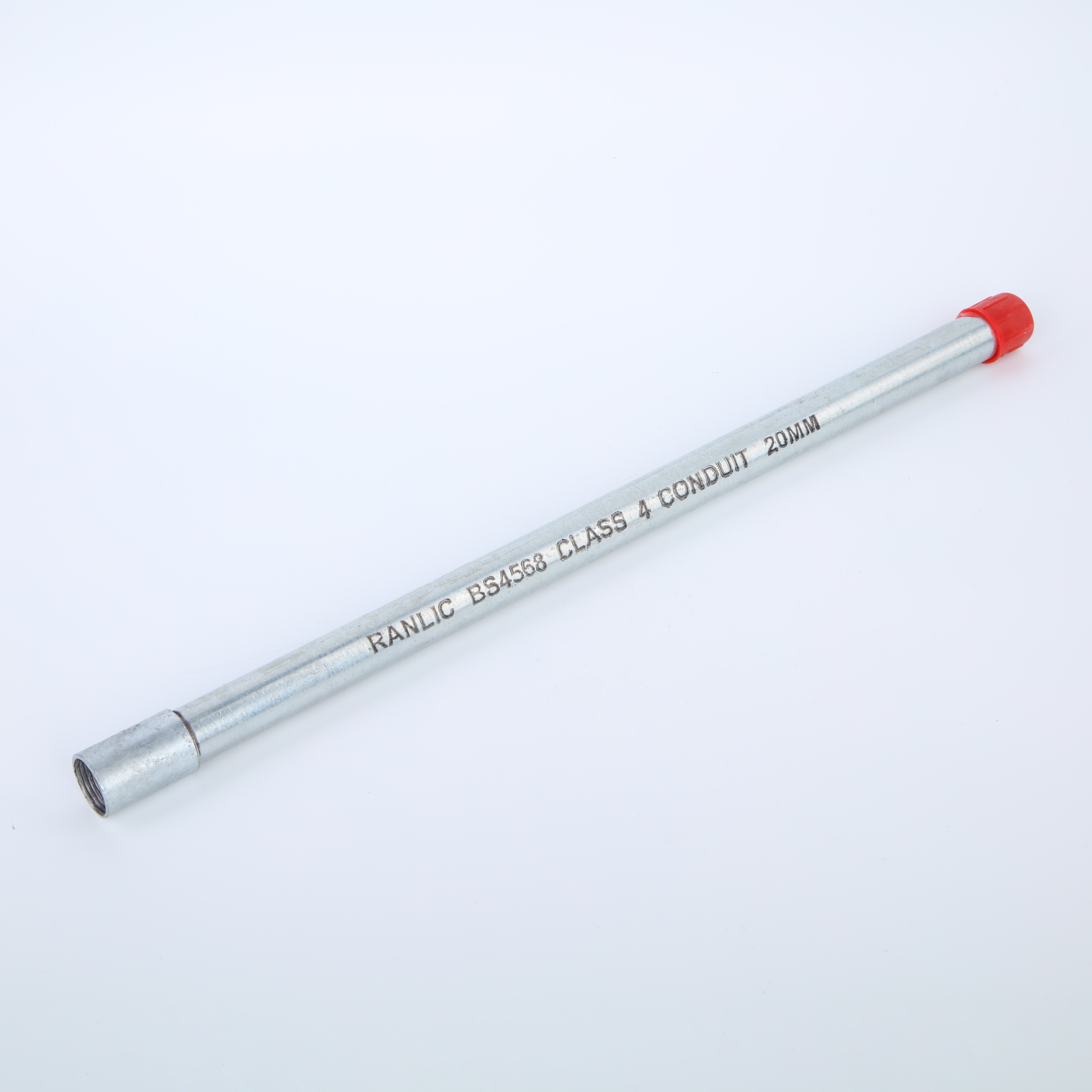 BSI Certified Gi Conduit Pipe 20mm 50mm With Coupler End Cap